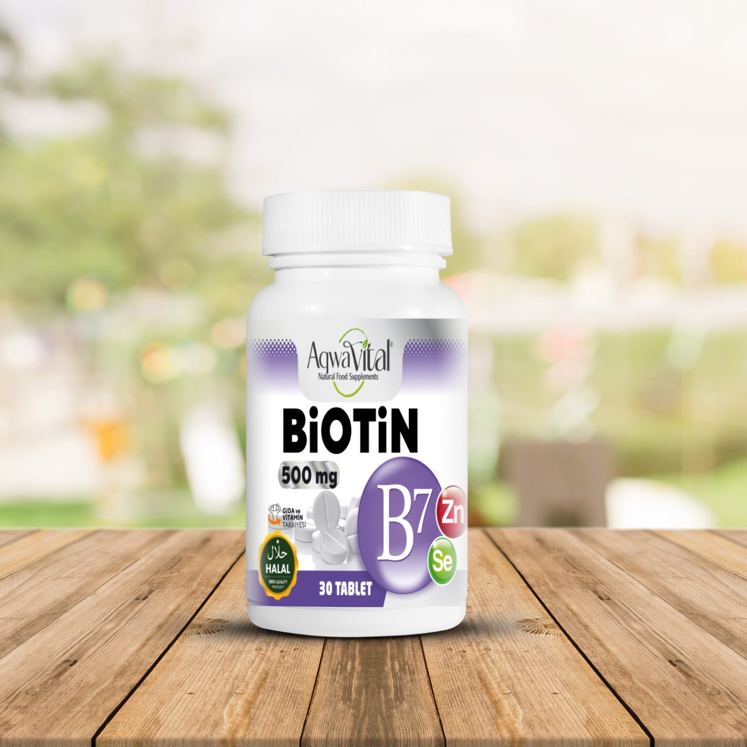 Biotin 500 mg. – Aqwavital Doğal Bağışıklık
